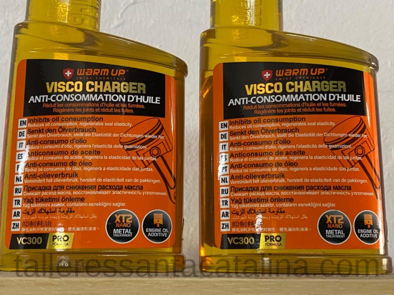 WARM UP Visco Charger VC300 – Mejorador de viscosidad de aceite para ...
